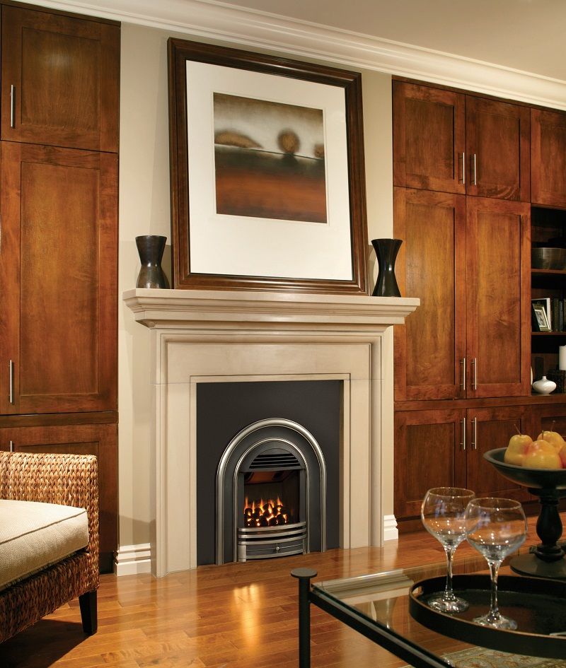 Valor Gas Firepalce - Classic Arch Gas Fireplace - The Fireplace Club