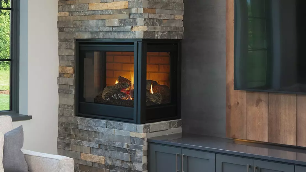 Majestic - Corner Series Direct Vent Gas Fireplace - The Fireplace Club