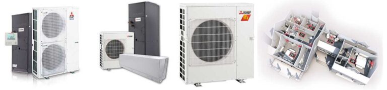 Mitshubishi - Zuba Multi Heat Pump - The Fireplace Club